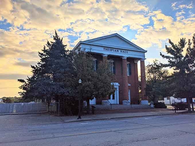 Thespian Hall has been entertaining audiences since 1857, making it older than most theaters' great-great-grandparents combined.