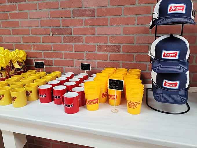 Branded mugs and caps let you celebrate your candy obsession even when you're not actively eating chocolate.