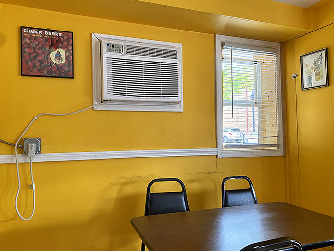 Another angle of that cheerful dining space where strangers become friends over shared plates of incredible Polish cooking traditions.