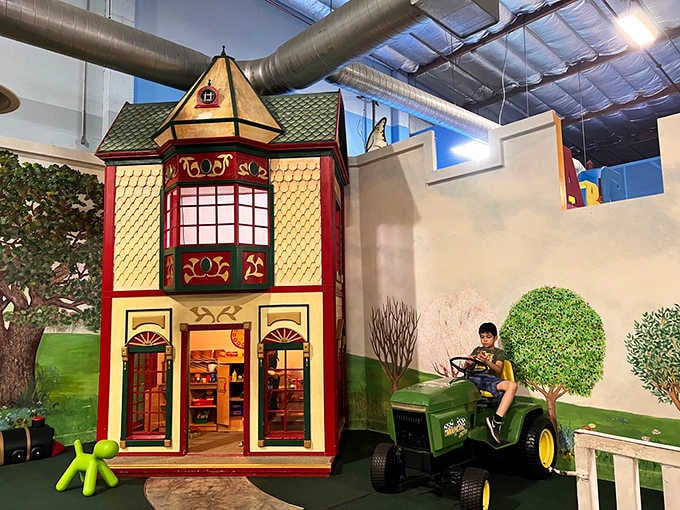 This whimsical Victorian-style playhouse proves that sometimes the best toys are the ones you can actually walk inside.