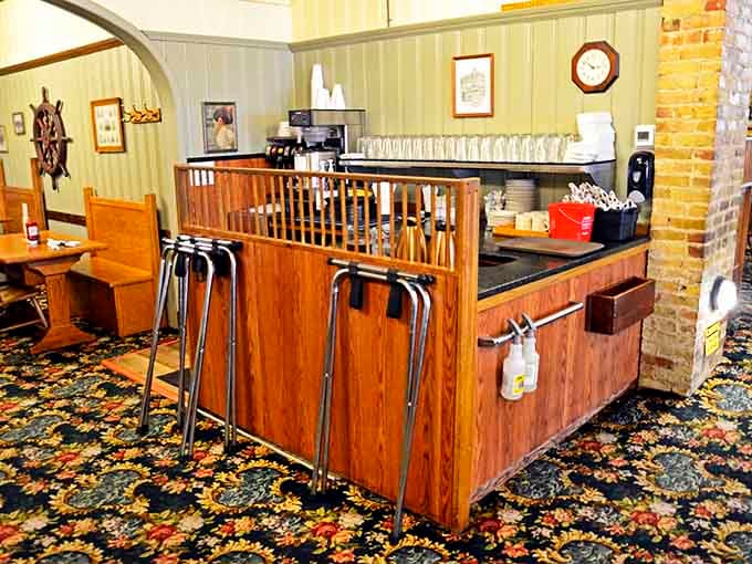 The prep station where magic happens and hungry diners become satisfied customers, one plate at a time.