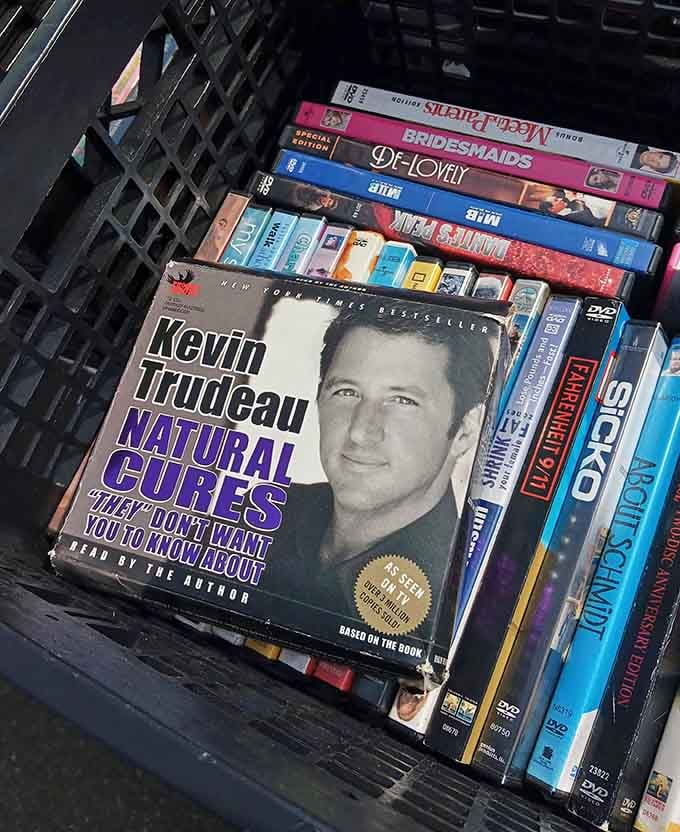 Physical media still thrives here, where DVDs cost less than a single streaming service month.