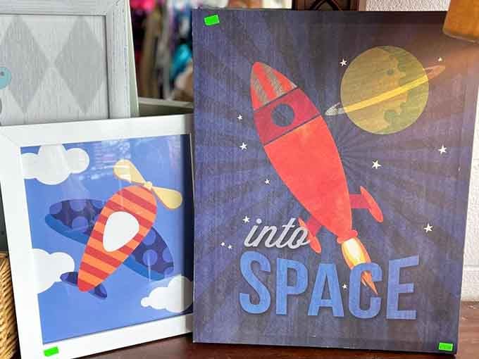 Kids' wall art brings whimsy and color to any room without requiring you to take out a second mortgage.