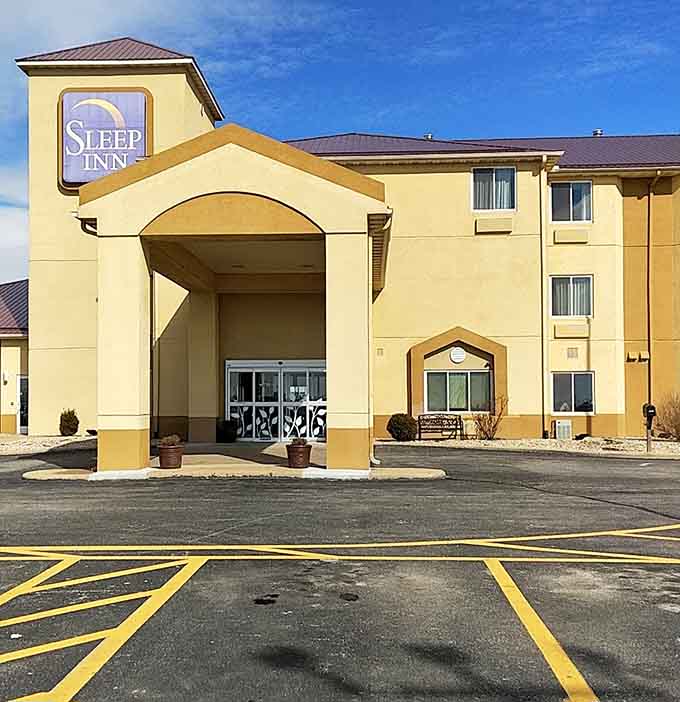 Sleep Inn offers comfortable rest for travelers who appreciate clean rooms over Instagram-worthy lobby installations.