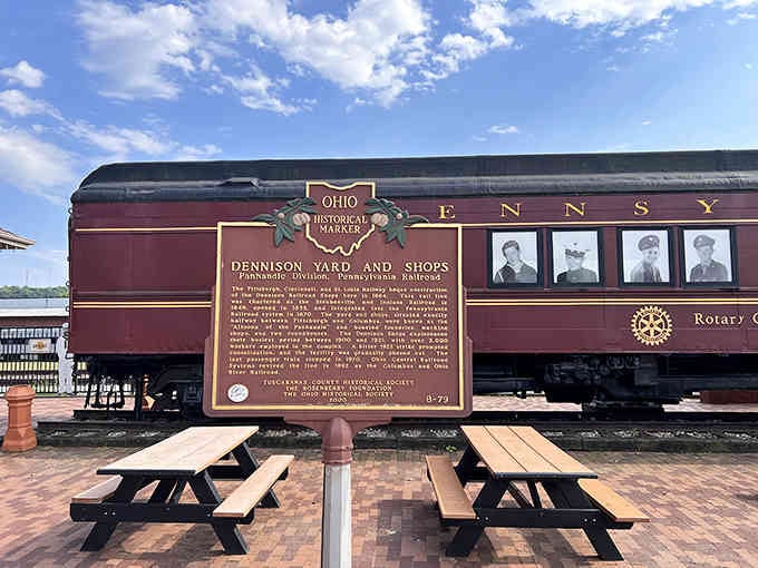 This historical marker officially recognizes Dennison's remarkable contribution to the war effort and American history as a whole.
