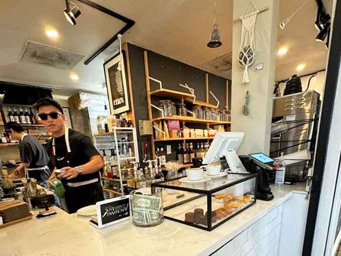 The counter where dreams come true, assuming your dreams involve exceptional coffee and friendly service every time.