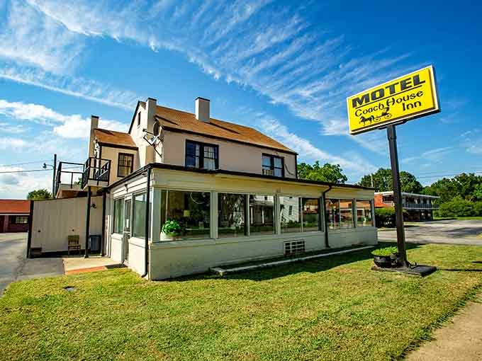 Coach House Inn proves motels can have character beyond continental breakfast and questionable cable channel selections.
