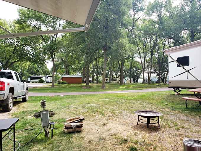 Flying Goose Campground offers lakeside camping where your biggest worry is which lake to fish first today.