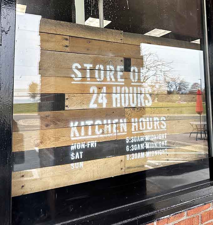 Extended hours mean your cravings can be satisfied whether you're an early bird or a night owl.