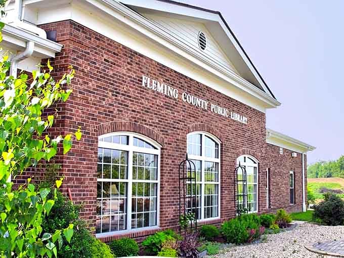 Fleming County Public Library where books still matter and quiet time is actually respected.