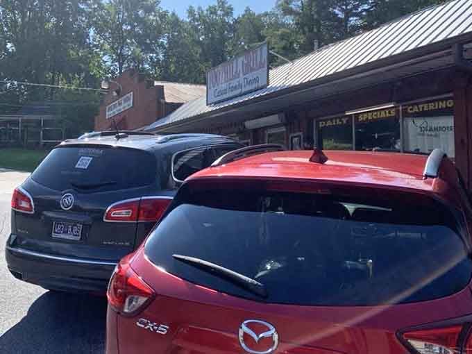 A full parking lot is always the best restaurant review you can get before even walking through the door.