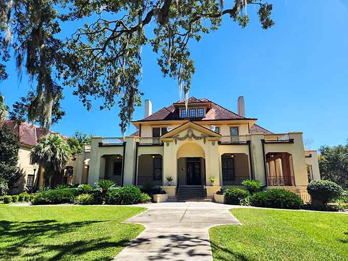 The Thomas Center's Mediterranean Revival architecture houses community events in a building that demands your camera's attention.