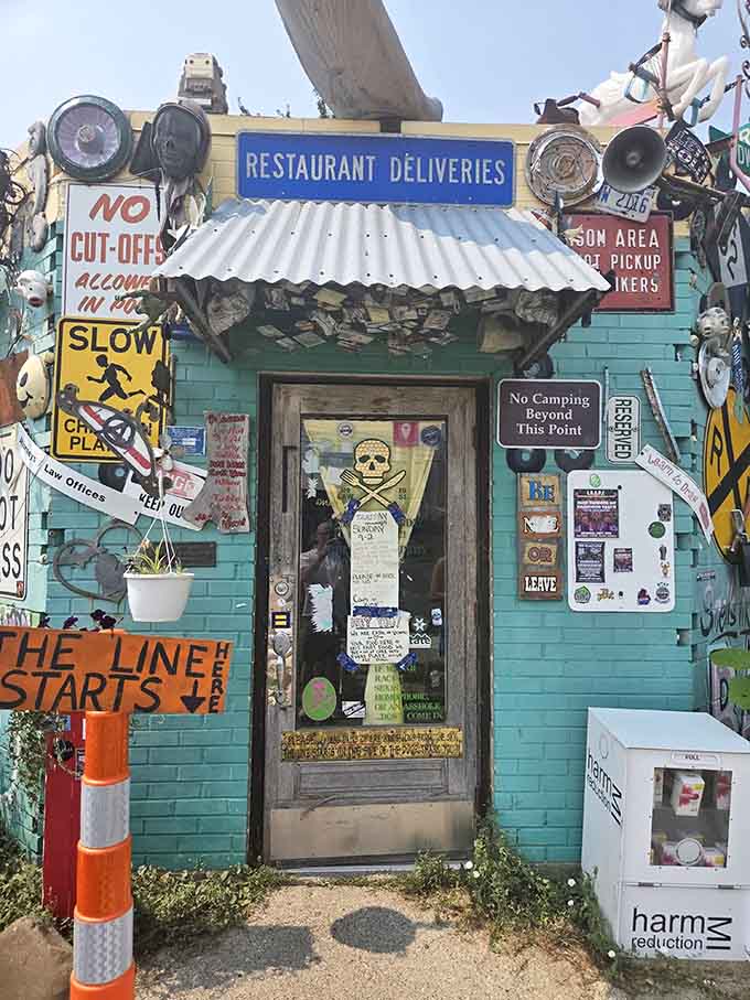 The entrance practically dares you to walk past without stopping, which would be a terrible mistake to make.