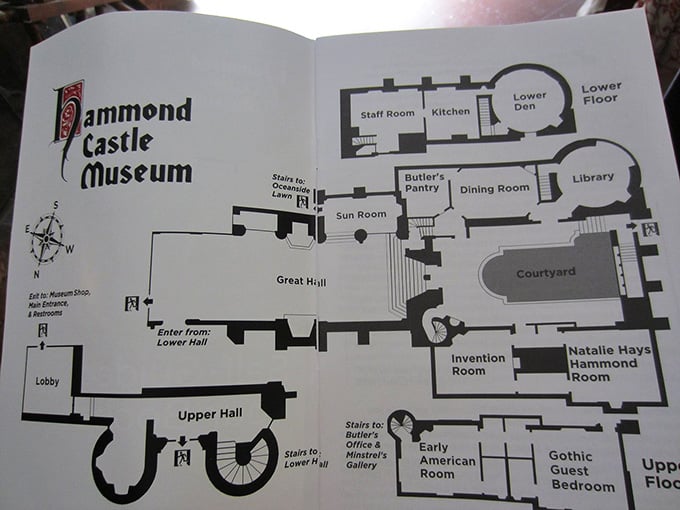 Castle floor plans reveal the delightful complexity of rooms named things like Butler's Pantry and Minstrel's Gallery.