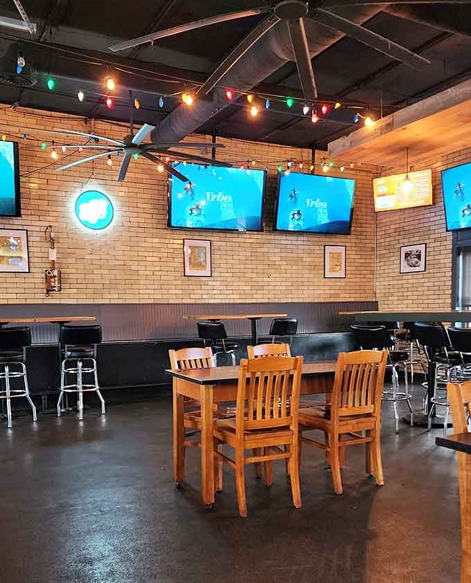 A dining room that welcomes everyone from first dates to family reunions, no judgment, just really good barbecue for all.