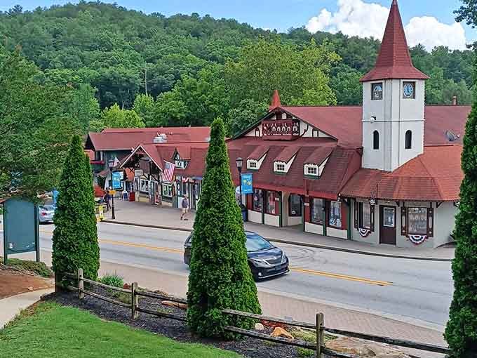 Downtown Helen's Alpine charm works year-round, though fall foliage takes the scenery from impressive to absolutely show-stopping.