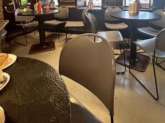 Even more proof that comfort trumps fancy when you're serving food this good to hungry customers daily.