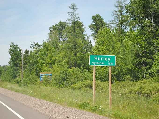 Population 1,547 announces itself proudly, a number representing genuine community rather than anonymous urban sprawl statistics.