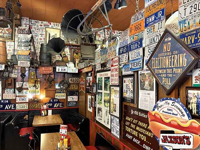 Look up, look around, look everywhere; there's always something new to discover on these walls.