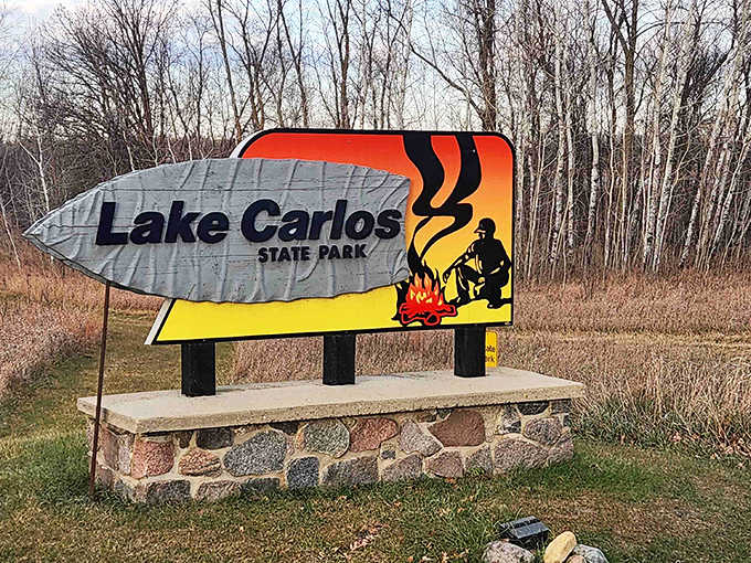 Welcome signs that promise adventure without requiring you to scale mountains or wrestle bears&mdash;Minnesota's version of extreme sports, really.