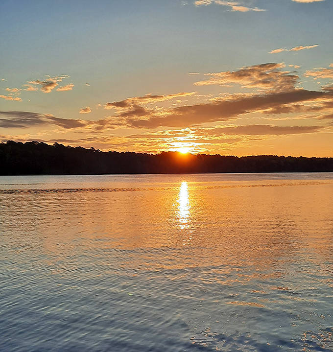 Sunsets here rival anything Spielberg could create, painting the water gold without requiring special effects or CGI.