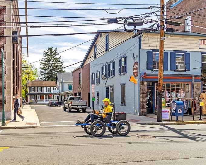 Side streets reveal the town's authentic character, where people actually live instead of just posing for Instagram photos.