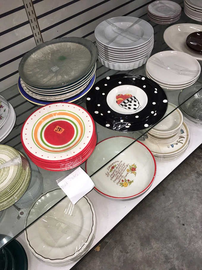 Colorful dinner plates stacked like edible art, from whimsical patterns to classic designs that never go out.