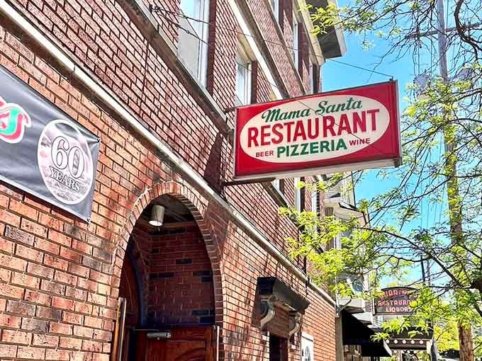That red sign has been calling to hungry Clevelanders like a delicious beacon of Italian-American hope.