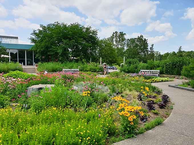 Summer gardens explode with enough color to make your phone's camera wonder if it needs a software update.