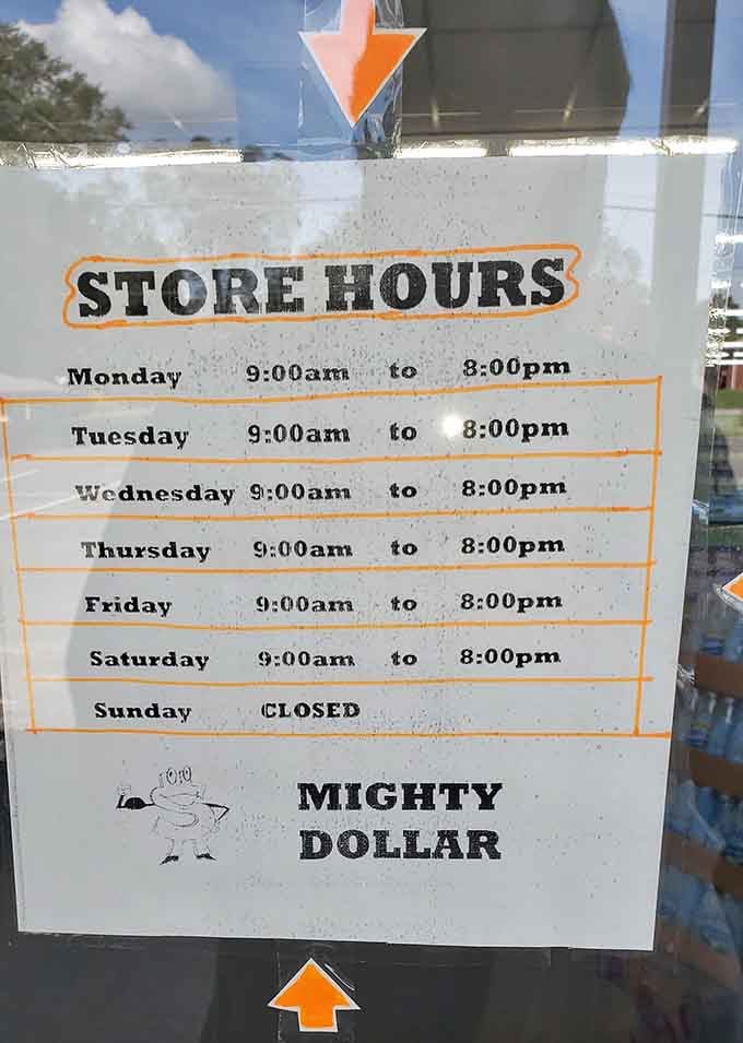 Open six days a week with generous hours, because great deals shouldn't be hard to find or access.