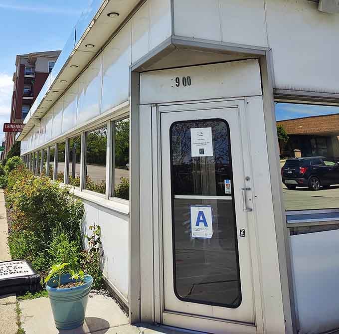 That door has welcomed countless hungry diners over the years, each one leaving happier than when they arrived.