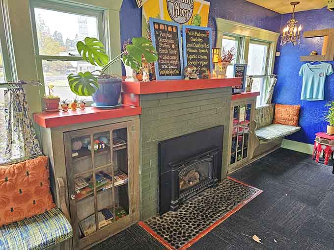 Colorful artwork and eclectic touches give this place character that chain restaurants could never replicate.