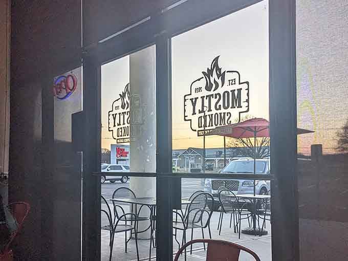 Even the view from outside promises something special is happening behind those doors.