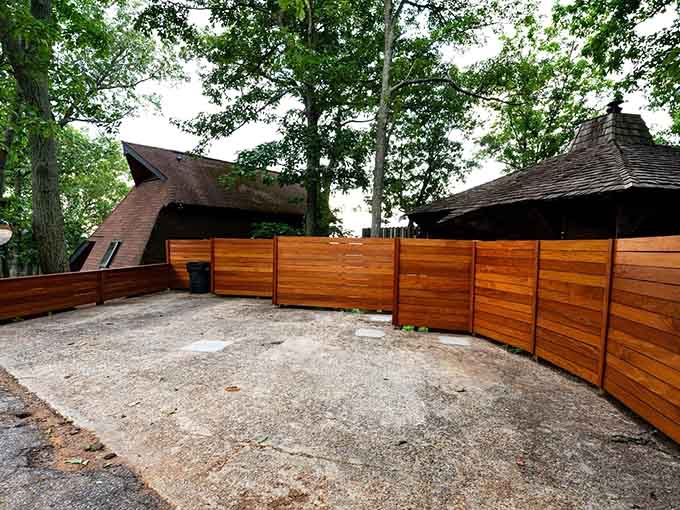 Even the parking area looks good, which is saying something most vacation rentals can't claim.