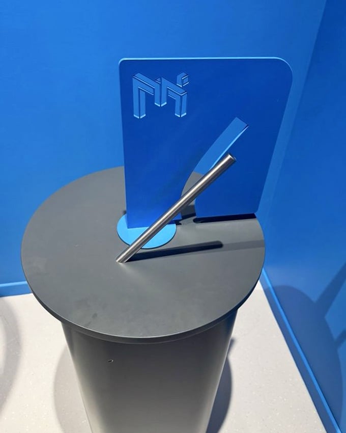 The Hyperbolic Slot bends reality with simple geometry, proving math can actually be pretty cool.