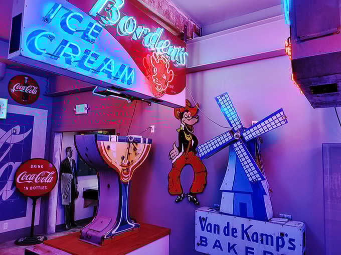 Van de Kamp's Bakery brought Dutch windmill charm to American streets, one neon-lit pastry promise at a time.