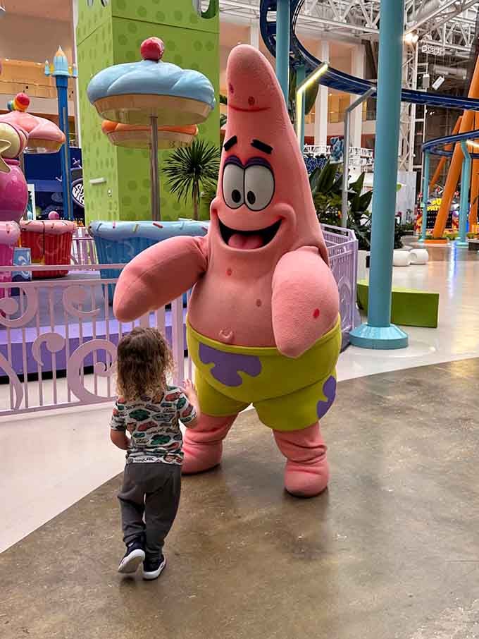 Patrick's found a new best friend, and this kid's day just became the stuff of legends.