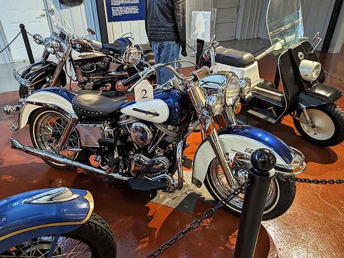 Vintage motorcycles that your cool uncle probably dreamed about while stuck in traffic driving his sensible sedan daily.