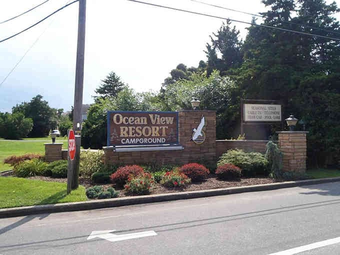 The sign that marks the entrance to your summer escape, where calendars and responsibilities temporarily cease to exist.