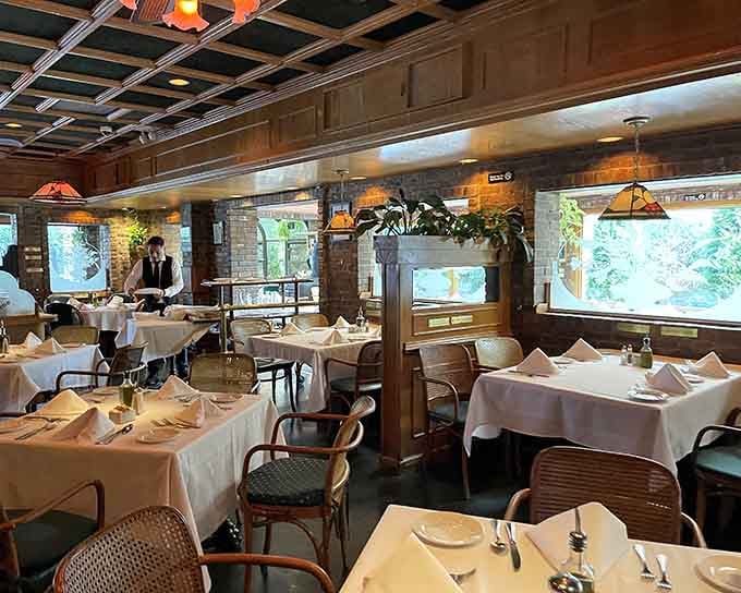 Multiple dining rooms mean you can find your perfect spot whether you want lively or intimate tonight.