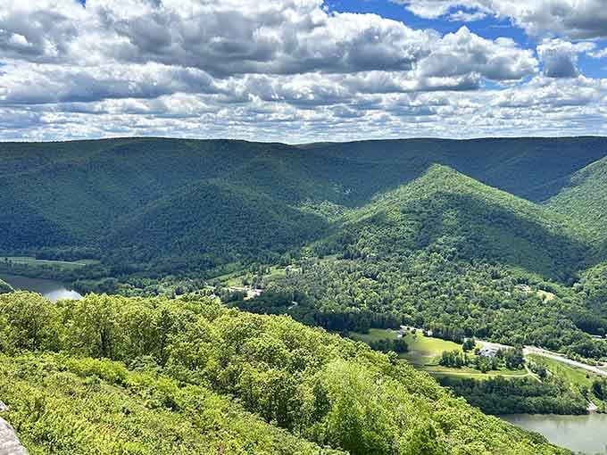 Mountain vistas like this explain why Pennsylvania's state parks draw visitors from around the entire country.