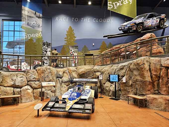 The museum's dramatic displays turn transportation history into an immersive experience that beats scrolling through your phone.