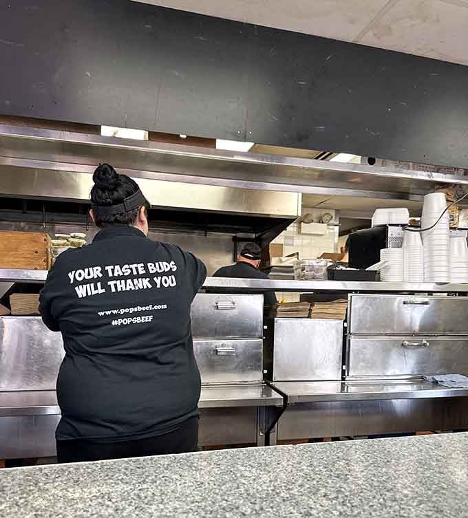 Behind every great sandwich is a dedicated team member whose taste buds will definitely thank them later.