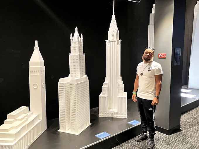 These skyscraper models showcase New York's architectural evolution without the neck strain from looking up at them.