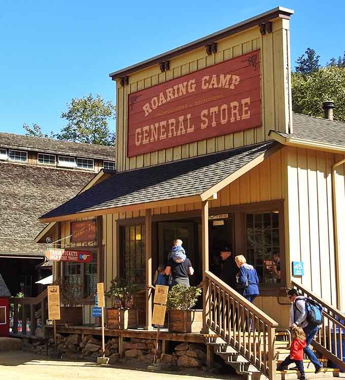 The General Store offers old-fashioned treats and souvenirs without the aggressive commercialism that ruins so many tourist spots.