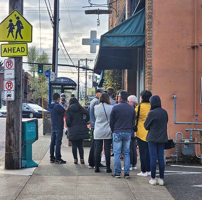 When the line wraps around the building, you know something special awaits inside this spot.