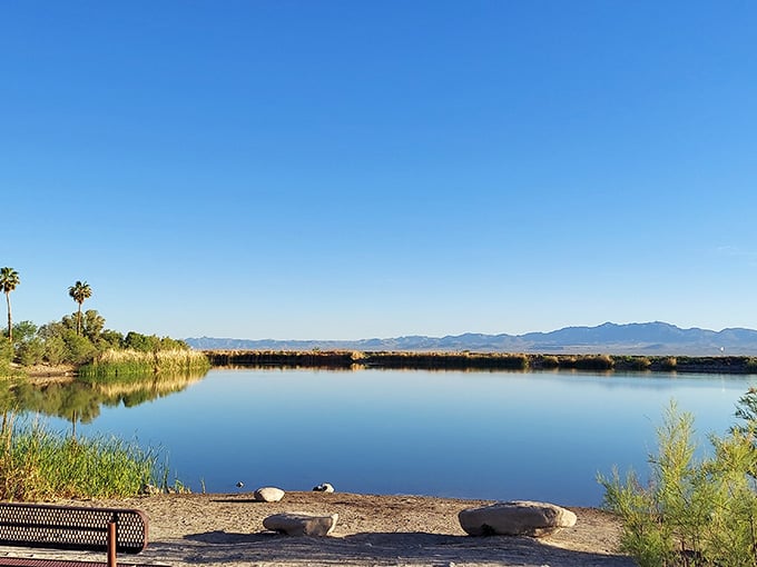 Roper Lake State Park offers peaceful waters and mountain backdrops that make you forget your phone exists for hours.