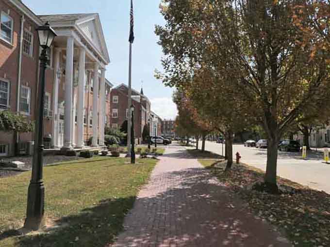 Tree-shaded sidewalks and classic architecture make walking Salem's streets feel like stepping back through American history itself.