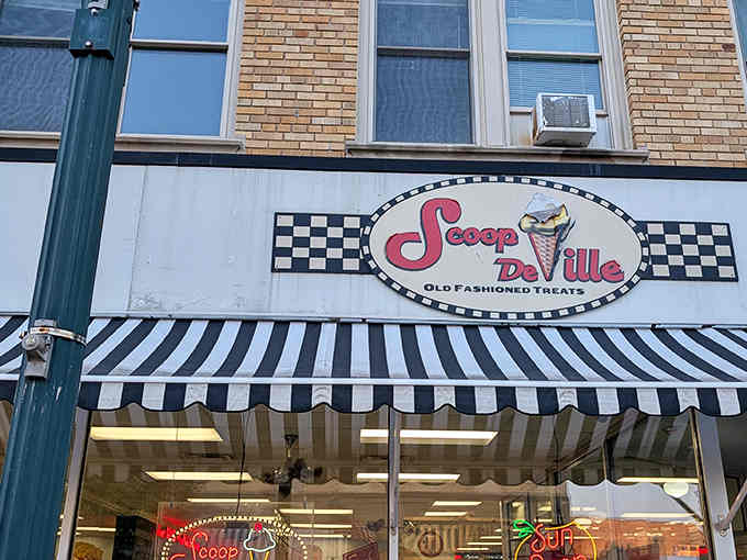 The sign outside doesn't just mark a location—it announces a destination worth seeking out in downtown Hartford.