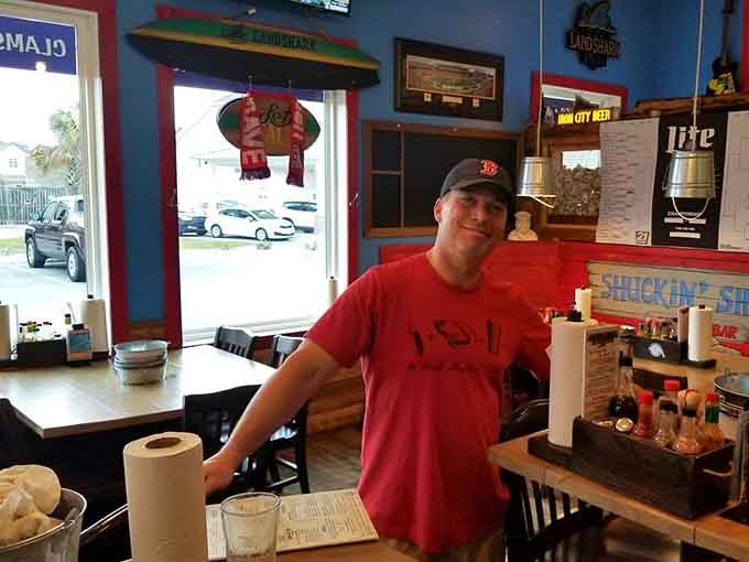 The welcoming staff ensures your coastal dining experience is as friendly as it is delicious.